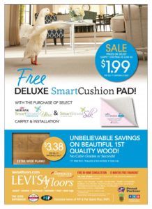 Free Deluxe SmartCushion Pad* - Levi’s 4 Floors